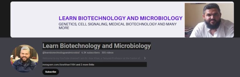 15 Best YouTube Channels for Biotechnology Learning In 2025