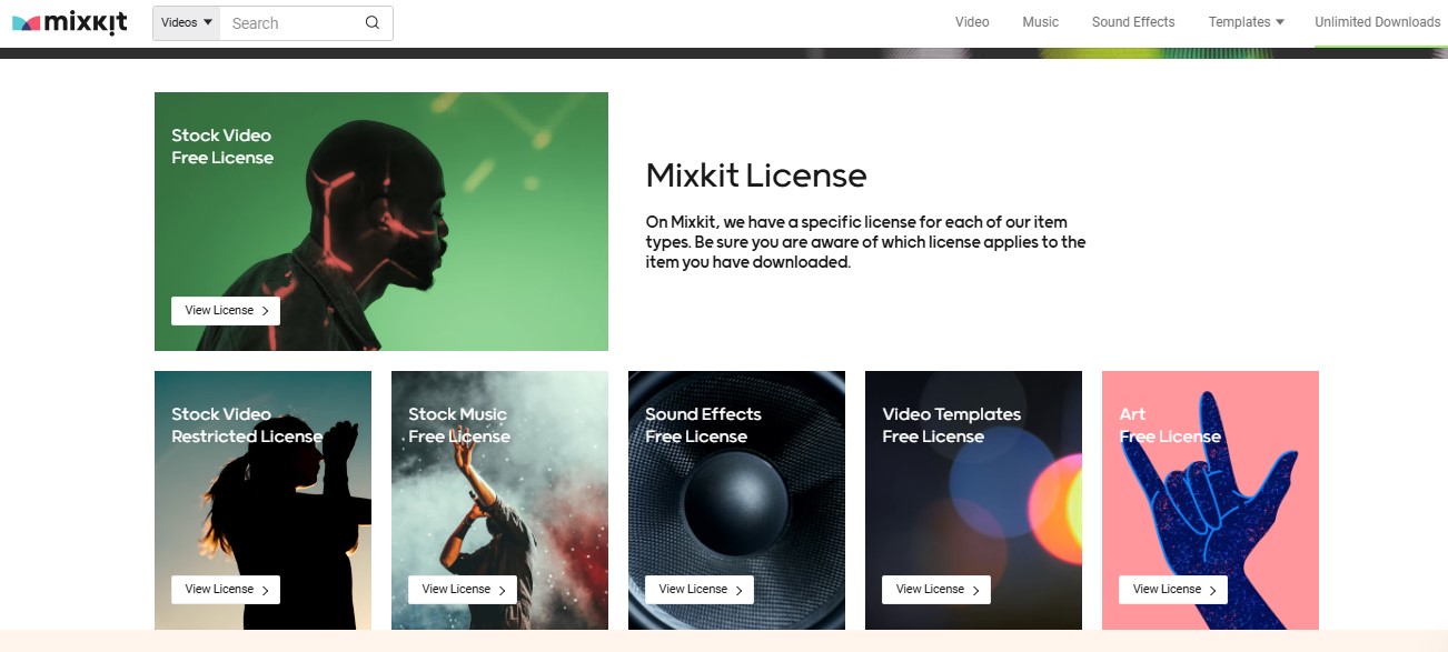 MixKit Review (2025) – Free Resources for Videos, Sounds, and Templates ...